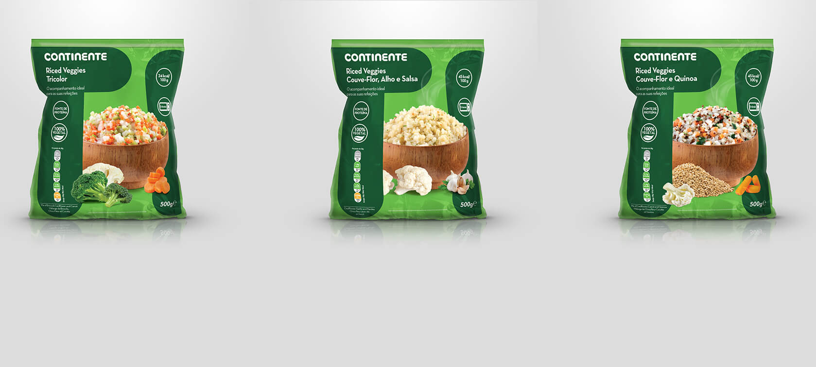 Misturas 100% vegetais Continente - MC