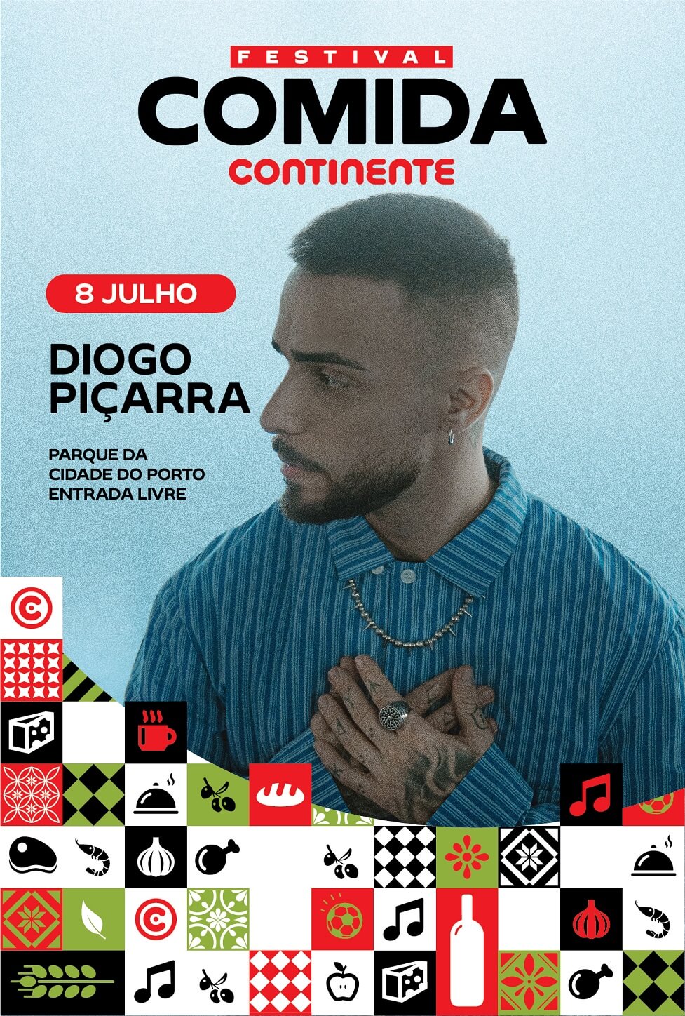 DIOGO PIÇARRA AND RITA ROCHA PERFORM AT THE CONTINENTE FOOD FESTIVAL - MC